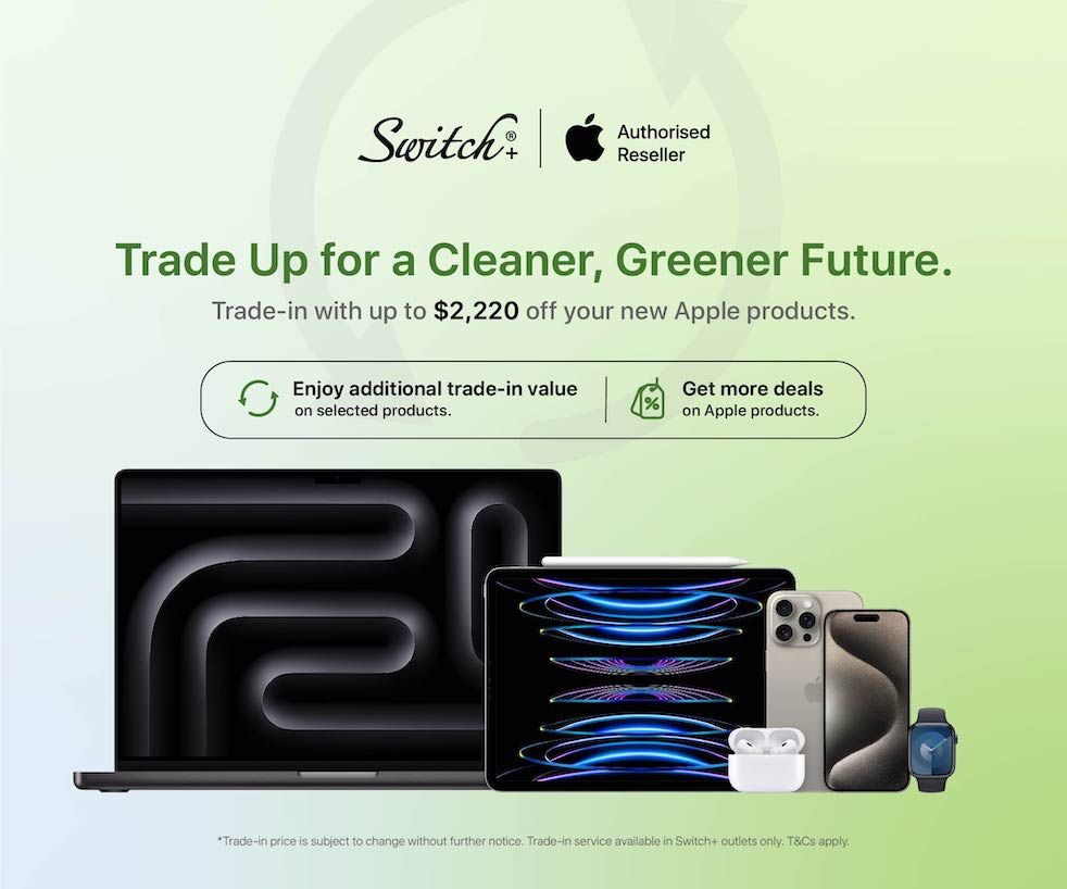 Trade up for Cleaner, Greener future | Switch+ | Electronics | Lot One