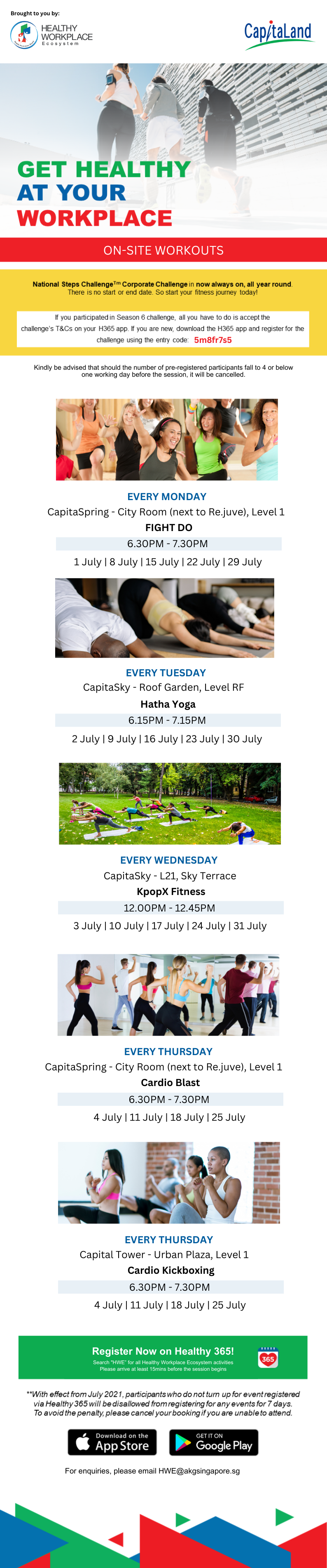 Healthy Workplace Ecosystem | CapitaLand
