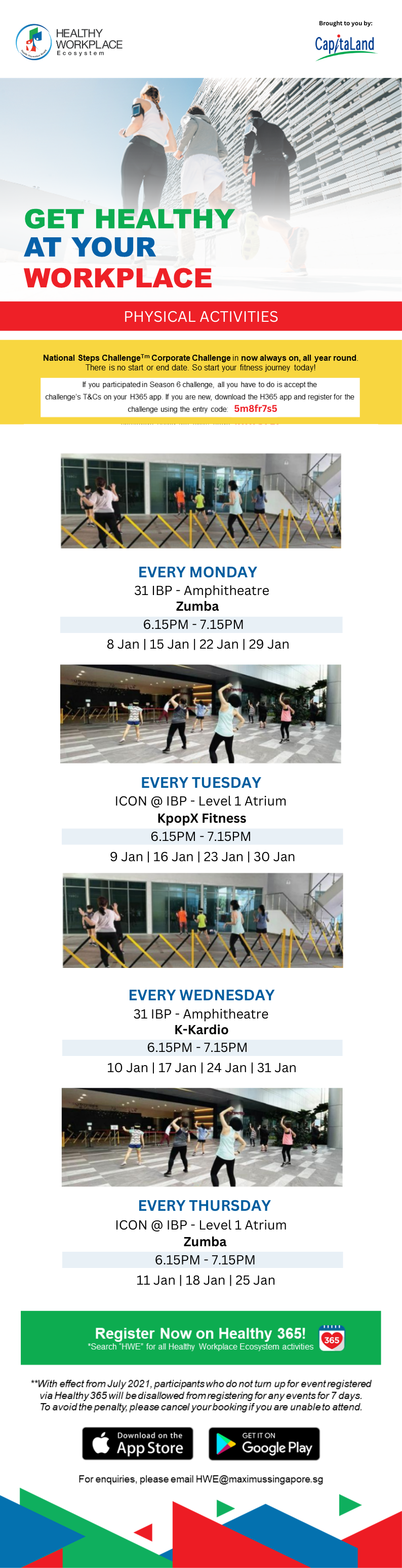 Healthy Workplace Ecosystem | CapitaLand