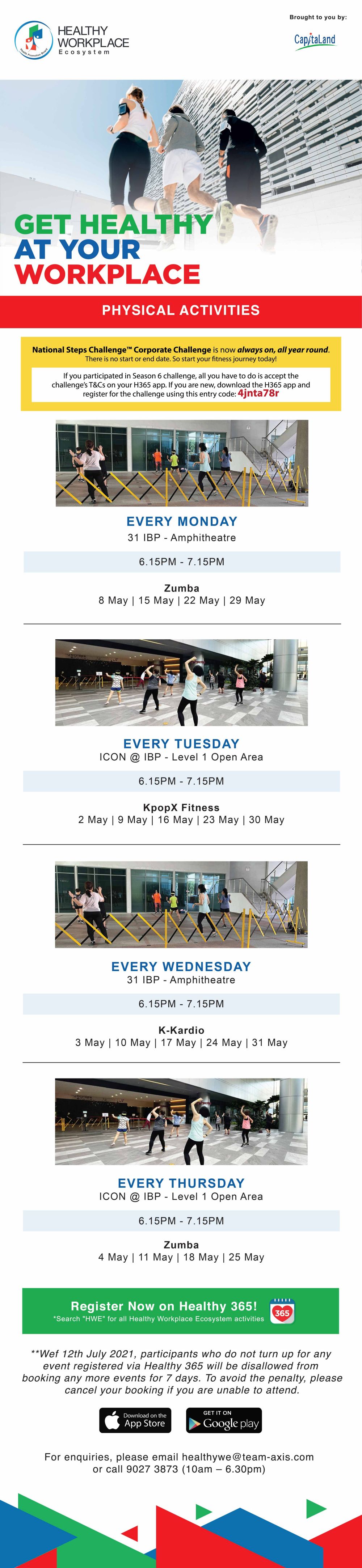 Healthy Workplace Ecosystem | CapitaLand