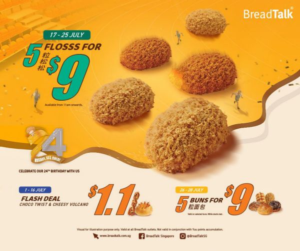Gear Up To “Bready, Set, GOLD” with BreadTalk! | BreadTalk | Food ...