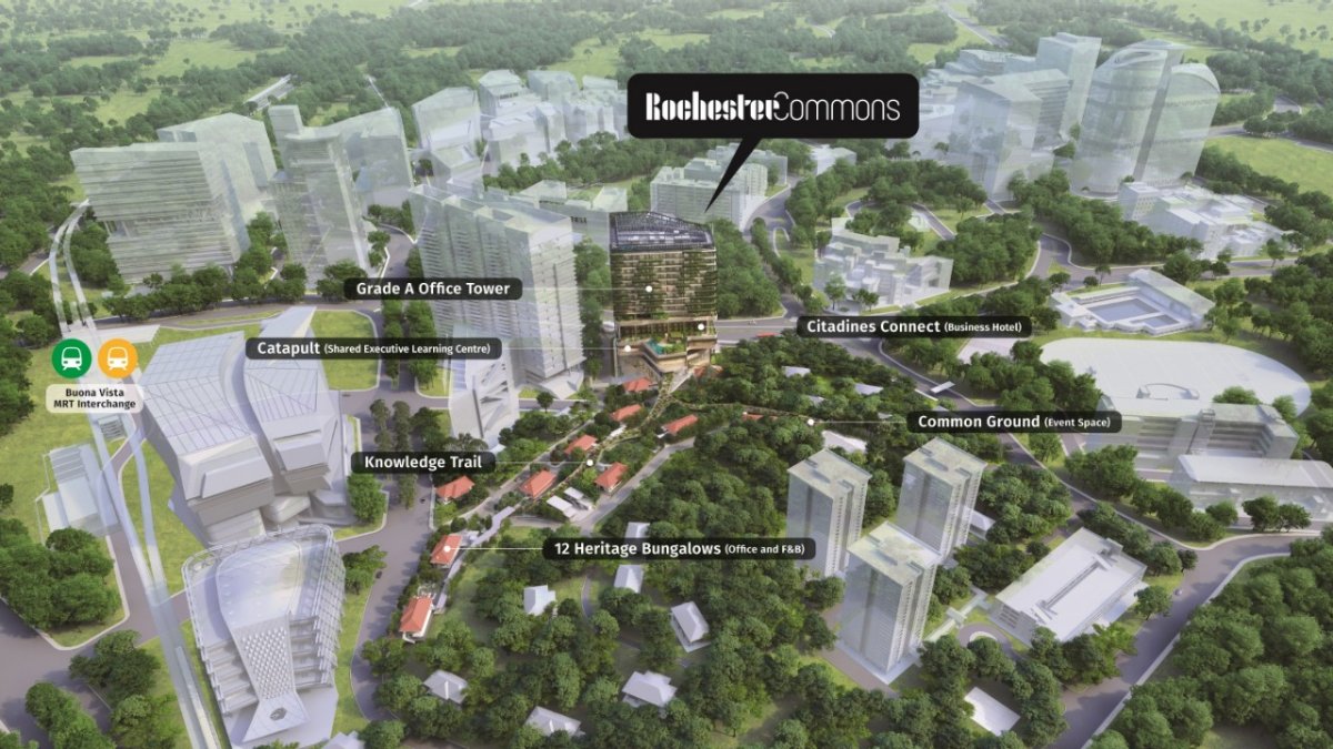 Rochester Commons set to become Singapore’s first campus-style ...