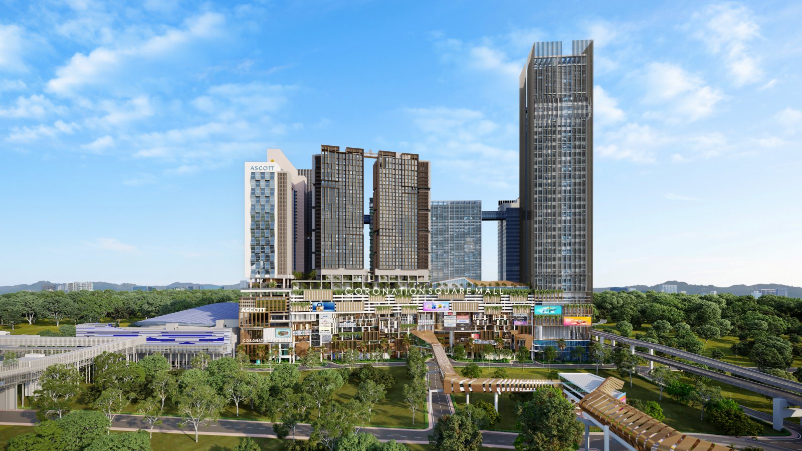 CapitaLand Investment partners Coronade Properties on Johor Bahru City ...