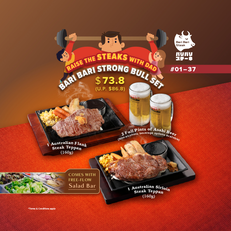 Bari Bari Steak Father's Day Strong Bull Set | Bari Bari Steak | Food ...