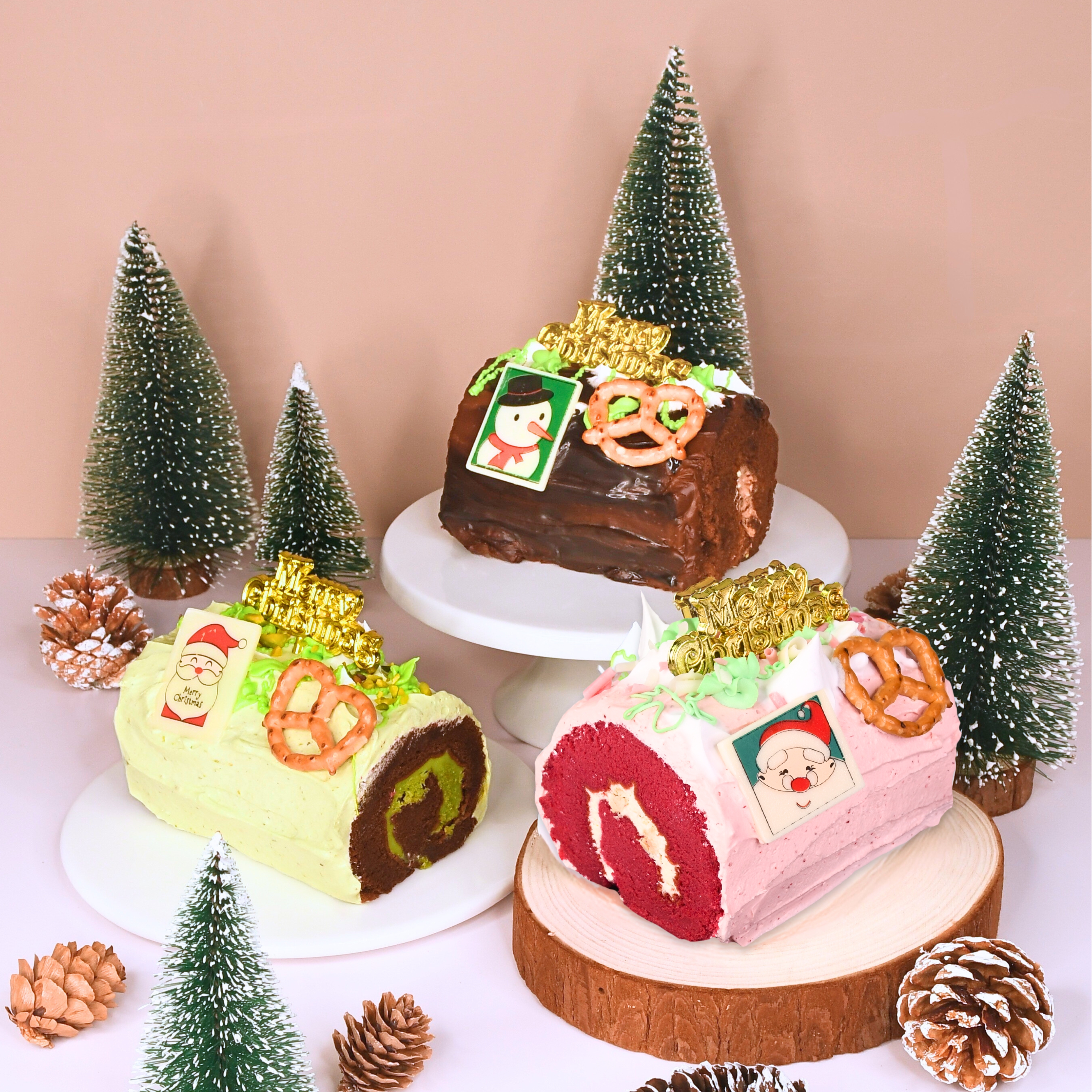 Christmas Log Cakes | Food & Beverage | CapitaLand Malls