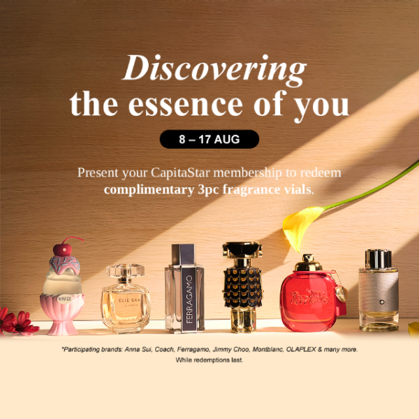 Fragrance promo | BHG | CapitaLand Malls