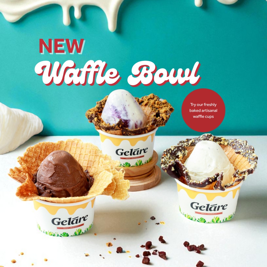 Gelare – New Waffle Cup | Geláre | Food & Beverage | CapitaLand Malls