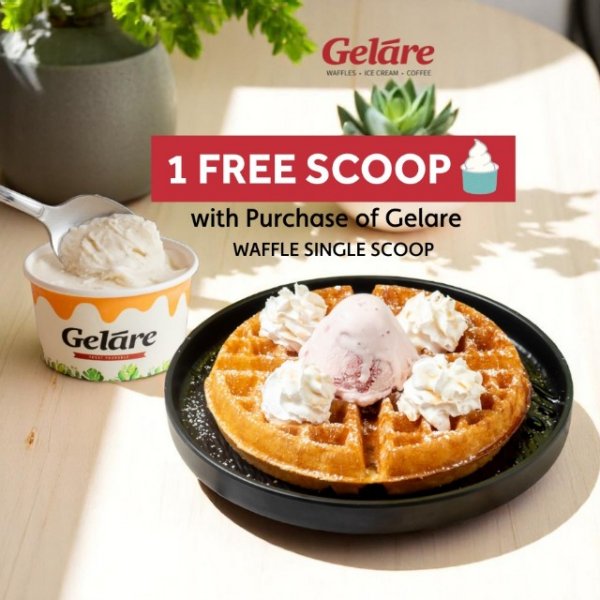 Gelare – Free Scoop of Ice Cream | Food & Beverage | CapitaLand Malls