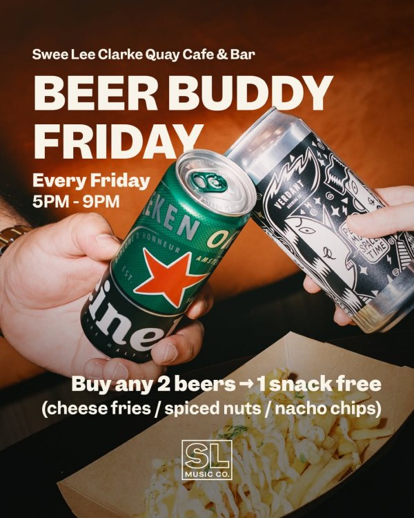 Swee Lee Beer Buddy Friday (5–9pm, every Friday) | Swee Lee ...