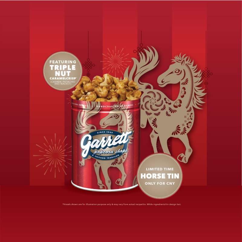 Ride into the New Year with Garrett Popcorn! | Garrett Popcorn Shops ...
