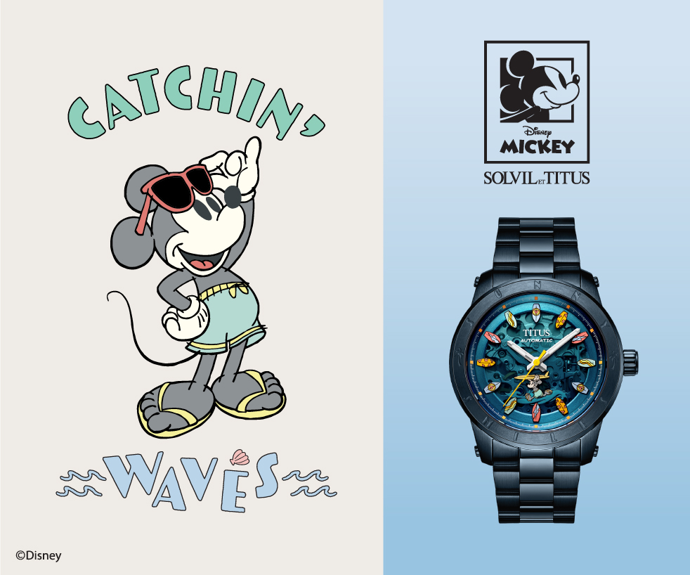 Solvil et Titus x Mickey Mouse New Pop-Style Collection Launch | City ...